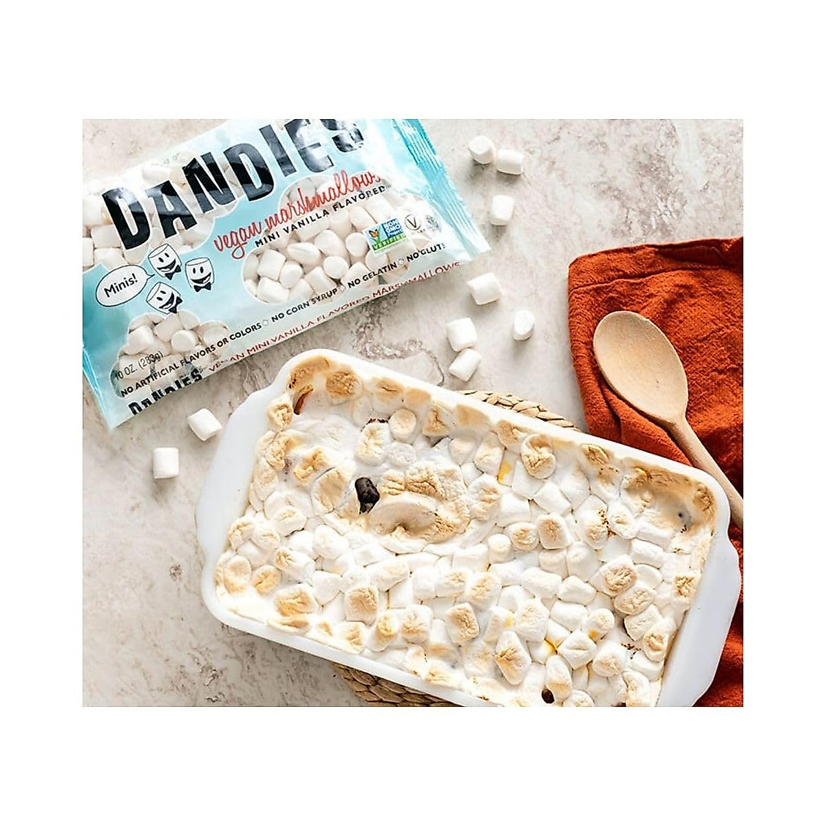 Dandies, Vegan Gluten Free Marshmallows Minis, 10 Ounce