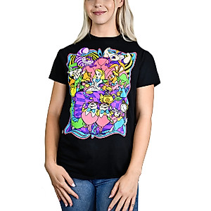 Disney Alice in Wonderland Mostly Mad Tea Party T-Shirt (X-Large, Black)