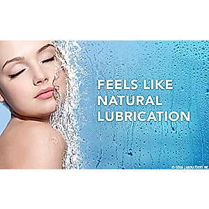 Wet Original Water Based Lube 3 Ounce Premium Personal Lubricant, Long Lasting Formula for Condom Safe Vegan Ph Balanced Hypoallergenic and Paraben Free Intimacy