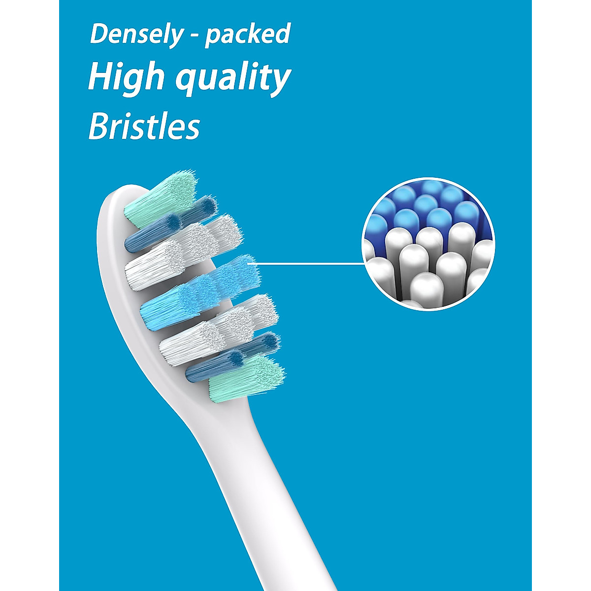 Replacement Toothbrush Heads for Philips Sonicare Replacement Heads, Electric Tooth-Brush Head Compatible with Phillips Sonic Care,for Philips Sonic Care Brush