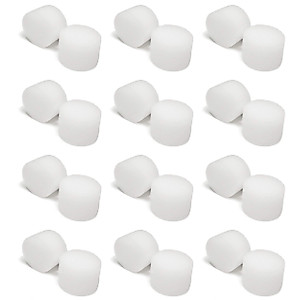 Nispira Replacement Sponges Air Filter Compatible with Adult/Kid Compressor System Cool Mist Inhaler Vaporizer, 24 Filters