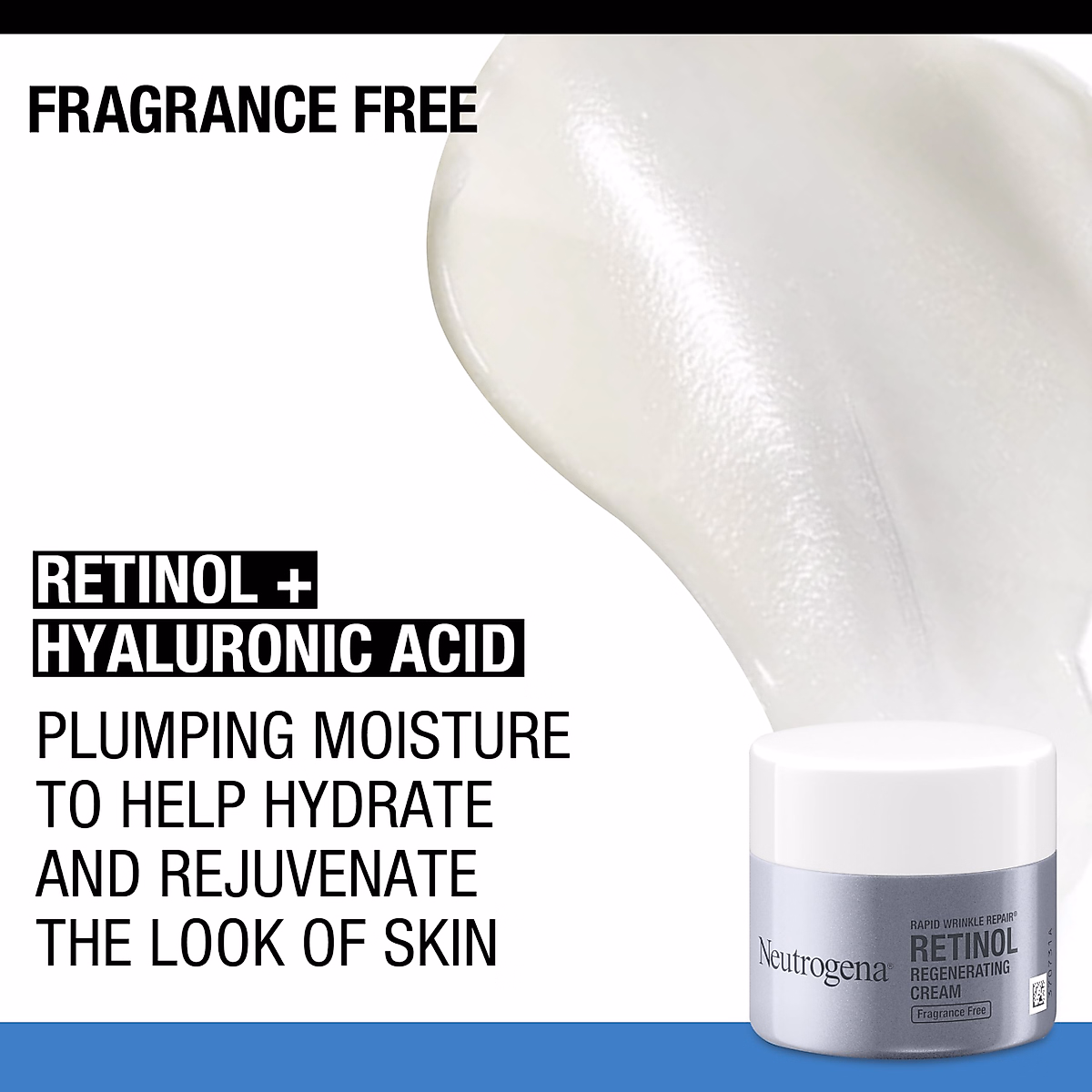 Neutrogena Skin Vitals Regenerating Duo, Visible Repair Regenerating Cream, 1.7 oz, & Hydro Boost SPF 50 Facial Moisturizer, 1.7 fl. oz, Fragrance Free Skincare + Hyaluronic Acid, 2 Items