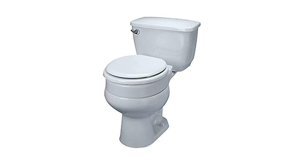 Maddak Ableware Hinged Elevated Toilet Seat - Easy, Secure Access