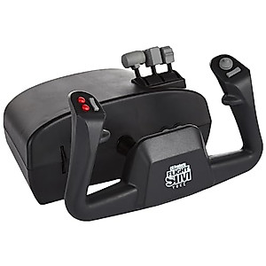 CH Products Flight Sim Yoke USB ( 200-615 ), Black