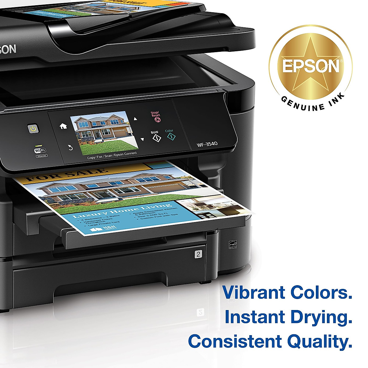 Epson T127120-BCS DURABrite Ultra Black & Color Combo Pack Extra High Capacity - -Cartridge - -Ink