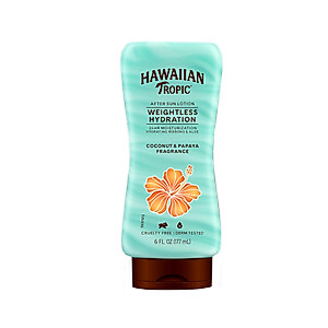 Hawaiian Tropic Weightless Hydration After Sun Lotion 6 Fl Oz (Pack of 2)