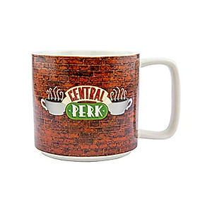 Central Perk Chalkboard Mug with Chalk Pen - Officially Licensed Friends TV Show Merchandise