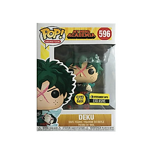 Funko My Hero Academia - Deku Full Cowl (Izuku Midoriya) Glow-in-The-Dark Pop! Vinyl Figure (Bundled with Compatible Pop Box Protector Case)