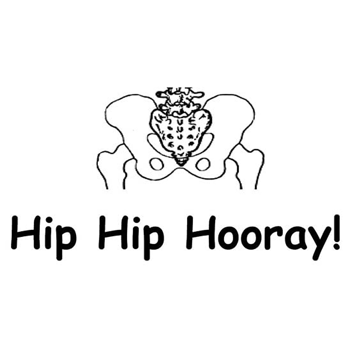 CafePress Hip Hip Hooray Mugs Ceramic Coffee Mug, Tea Cup 11 oz