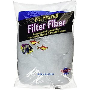 Blue Ribbon Pet Products ABLPLY4 Polyester Floss Bag Filter Media, 4-Ounce