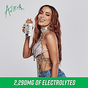 BODYARMOR Flash I.V. Electrolyte Beverage, Strawberry Kiwi, 20 Fl Oz (Pack of 12)