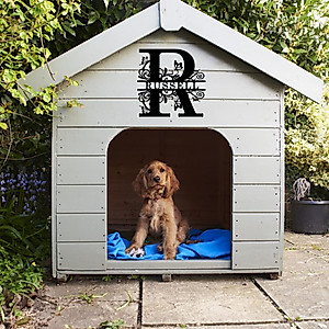 Custom Metal Name Sign - Personalized Name Signs - Split Letter Monogram - Family Last Name Signs for Home - Personalized Wedding Gift - Outdoor Wall Decor