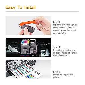 E-Z Ink (TM Compatible Ink Cartridge Replacement for Canon PGI-35 CLI-36 PGI35 CLI36 to use with Pixma TR150 IP100 IP110 TR150 MINI260 MINI320 IP100 Printer (3 PGI-35 Black, 2 CLI-36 Color) 5 Pack