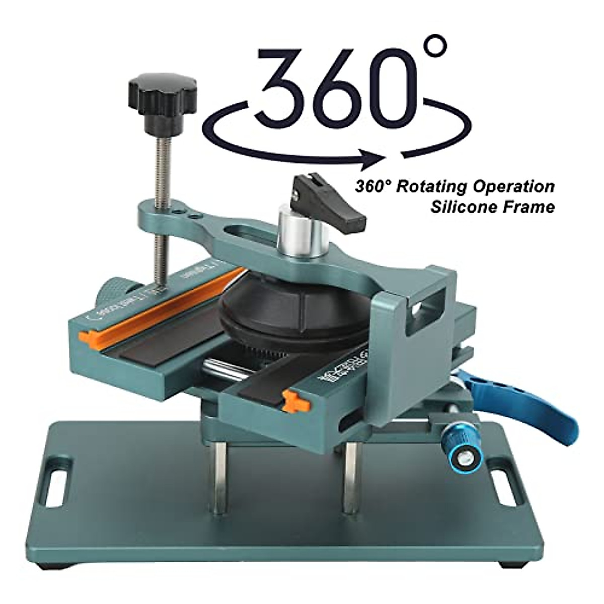 LCD Screen Separator Machine, 360 Degree Rotatable Mobile Phone Suction Cup Tool Heating Screen Removal Tool with Suction Cup, for Computer Laptops Tablets LCD Screen Repair