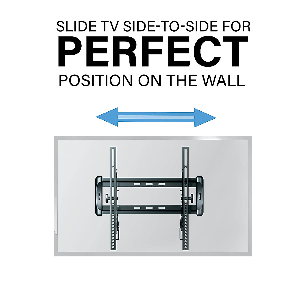 Made for Amazon Universal Tilting TV Wall Mount for 32-55" TVs and Compatible with Amazon Fire TVs