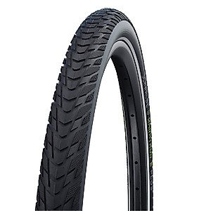 Schwalbe Unisex's Marathon E-Plus Performance Smart Dual Gaurd Twin-Skin Bicycle Tyre, Black, 700x38c