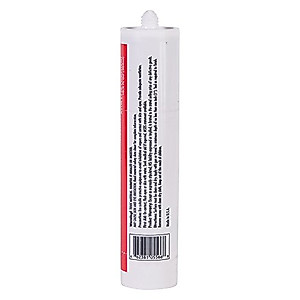 NSI FS-136 Fireblock136 Residential Rated Non-Combustible Fire Block, 10.3 oz Caulk Tube, for Residential Applications, Red