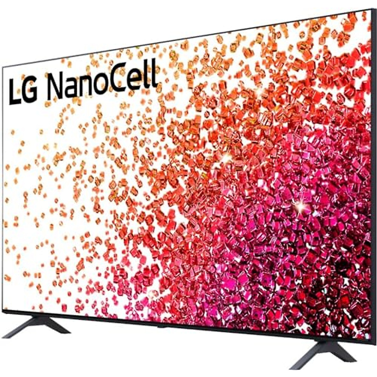 LG NanoCell 75 Series 65” Alexa built-in 4k Smart TV (3840 x 2160), 60Hz Refresh Rate, AI-Powered 4K Ultra HD, Active HDR, HDR10, HLG (65NANO75UPA, 2021)