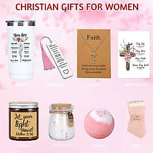 Ithmahco Christian Gifts for Women - Faith-Based Easter & Baptism Gift, Religious Gifts For Women, Spiritual Inspirational Gift Basket Ideas for Adults, Easter Basket for Woman