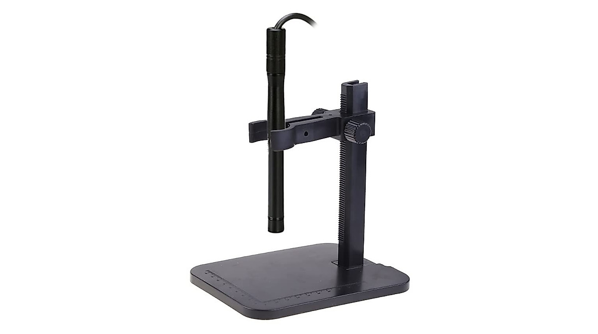 Adjustable Aluminum Microscope Stand for Clear Imaging