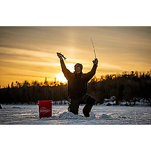 Berkley Trilene® Micro Ice®, Clear Steel, 8-Pound Break Strength, 110yd Monofilament Fishing Line, Suitable for Freshwater Environments