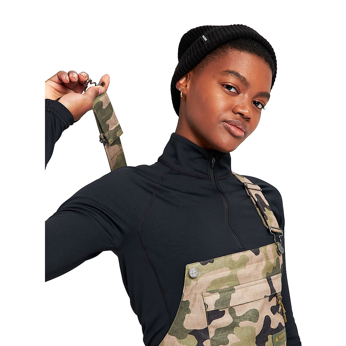 Burton Women's Standard Avalon Bib Pant, Multicolor, X-Large