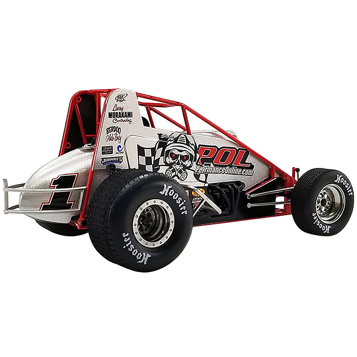 Sprint Car #1 Damion Gardner Performance Online Alexander Racing USAC/CRA (2021) 1/18 Diecast Model Car by Acme A1809900