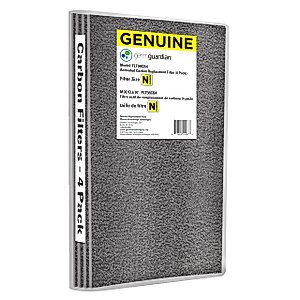 GermGuardian FLT56CB4 Carbon Filter Replacements for Germ Guardian AC5600WDLX Air Purifier, 4 Pack