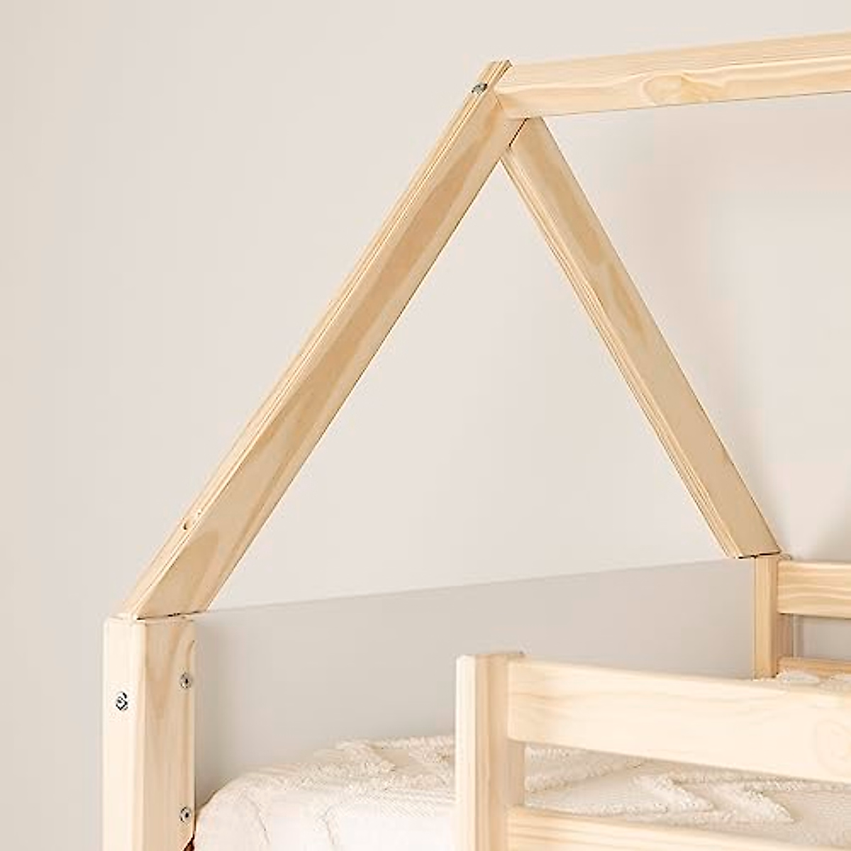 South Shore Sweedi, Twin Bunk Bed, Natural Wood