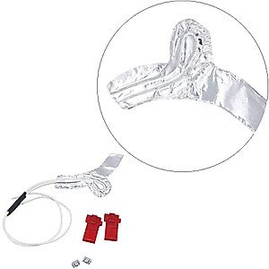 WR49X10173 Refrigerator Dispenser Water Tube Heater Kit Compatible with Top Brands Replaces with AP4318572, 1381601, AH1766223, EA1766223, PS1766223, B004H3XWCO, EAP1766223.