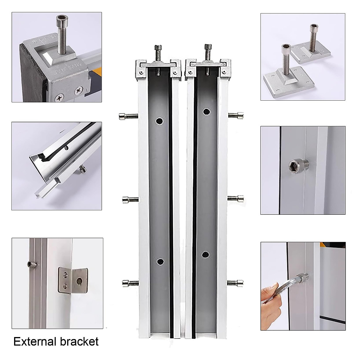 Sliding Glass Doors / Garage/Warehouse Rain Water Barrier, 87 85 83 74 72 67 61 57 39 35 Inch Wide Commercial Reusable Water Dams Barrier, Removable Water Prevention System ( Color : H 7.8in/20cm , Si