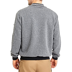 SAVKOOV Mens Lightweight Jacket Casual Bomber Jacket Varsity Coat