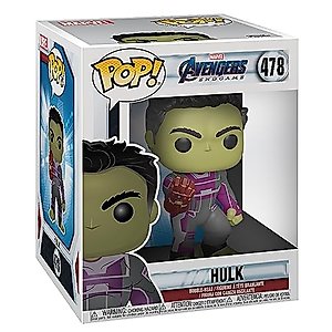 Funko Pop! Marvel: Avengers Endgame - 6" Hulk with Gauntlet, Multicolor, Standard