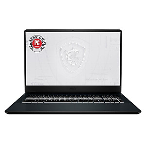 MSI WE76 11UM FHD Mobile Workstation Intel Core i9-11980HK Quadro RTX A5000 32GB RAM 1TB NVME SSD WIN10 Pro TPM2.0 Fingerprint 3 Year onsite Warranty