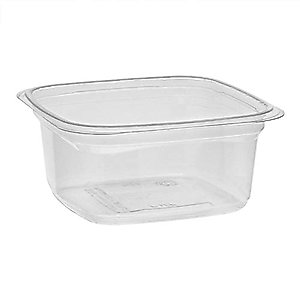 Pactiv PWP PET Square Deli Container Clear, 12 oz. | 960/Case