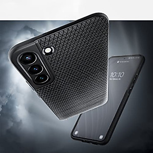 Spigen Liquid Air Armor Designed for Galaxy S22 Case (2022) - Matte Black