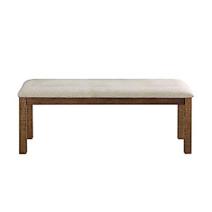 Lexicon Jones Dining Bench, Brown