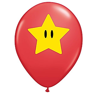 Mario Balloons pack of 30 Mario Brothers Balloons for Mario Birthday Decorations