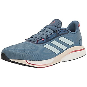 adidas Women's Supernova+ Running Shoe, Altered Blue/Almost Blue/Wonder Red, 9.5