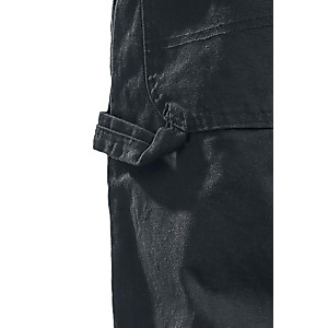 Dickies Men's Relaxed Fit Straight-Leg Duck Carpenter Jean, Black, 34W x 30L