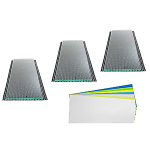 Taytool 279205 Three Sheets 5/16 x 5 x 12 Deal Flat Float Plate Glass with 7 Sheets 3M (TM) Lapping Microfinishing Film 4-1/4 x 11 for Scary Sharp Sharpening System