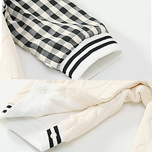 Snr-k Infant Baby Boy Clothes Newborn Baby Sweater Romper Jumpsuit One-Piece Outfit for Boys and Girls