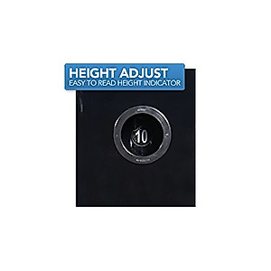 Goalsetter MVP In-Ground Basketball Hoop with 72 Inch Glass Backboard Style: Acrylic