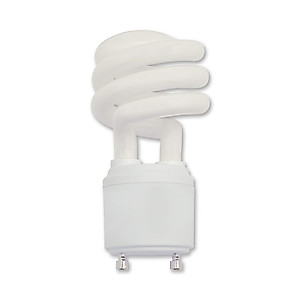 lumenivo CFL GU24 13 Watt 120V Bulb Replacement for Feit BPESL13T/GU24/2, BPESL13T/GU24 Soft White - Spiral Mini Twist CFL - for Ceiling Fans, Chandeliers, Table Lamps, Wall Sconces - 2 Pack