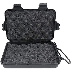 e5e10 Plastic Broadheads Box Portable Convenient Black Broadhead Storing Case Flashlight Box