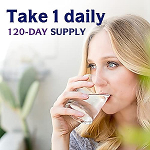 Magnesium Glycinate 500mg per Caps, 120 Veggie Caps, Chelated for Maximum Absorption, Non-GMO, NO Gluten Dairy & Soy, Supports Muscle, Joint, and Heart Health