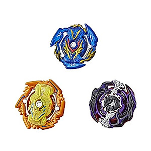 BEYBLADE Burst Rise Hypersphere Battle Guardians 3-Pack  - Solar Sphinx S5, Gargoyle G5, Sword Valtryek V5 Battling Top Toys (Amazon Exclusive)