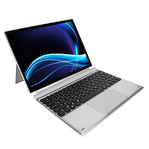 DAUERHAFT Portable Laptop Tablet 12.3 Inch 2 in 1 Laptop 3K Touch Screen Dual Speakers 3500mAh Ultra Slim for Work (US Plug 8GB+512GB)