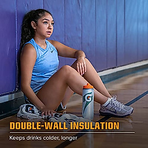 Gatorade Insulated Squeeze Bottle, Blue, 30oz