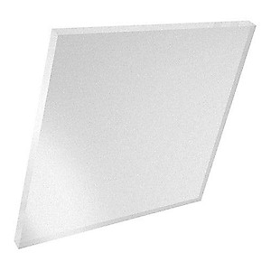 1/8" (0.118") Frosted Matte Acrylic Sheet 12"x12" Cast Plexiglass 3mm Thick NOMINAL Size AZM